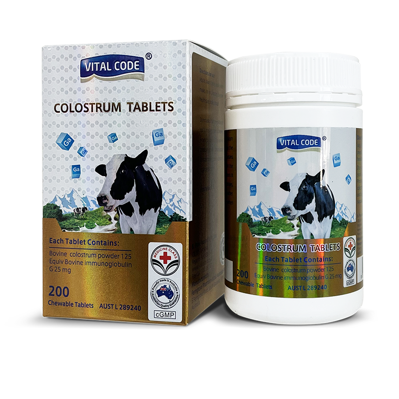 Colostrum Tablet 200 Chewable Tablets - B.PURE AUSTRALIA